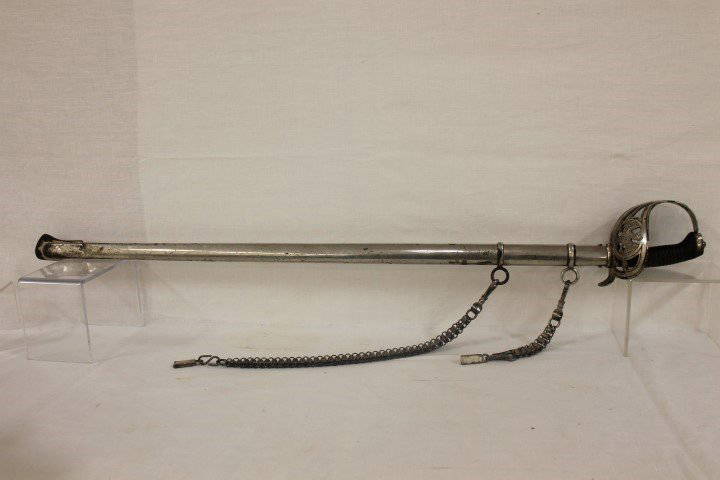 1889 Pattern German Calvary Sword With An Etched Blade.