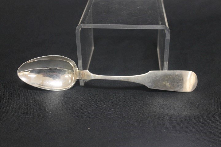 J.f. Robinson Coin Silver 8 1/2" Serving Spoons