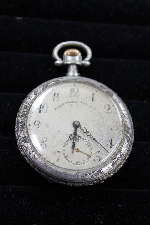 Knickerbocker Watch Co. N.y. Pocket Watch With Crafted