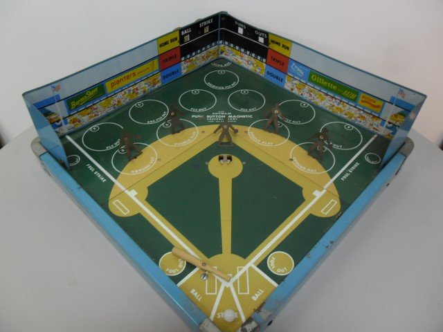 1956 gotham push button magnetic baseball game with - Aug 29, 2015 ...
