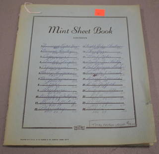 6 Stock Sheets Of Us Stamps