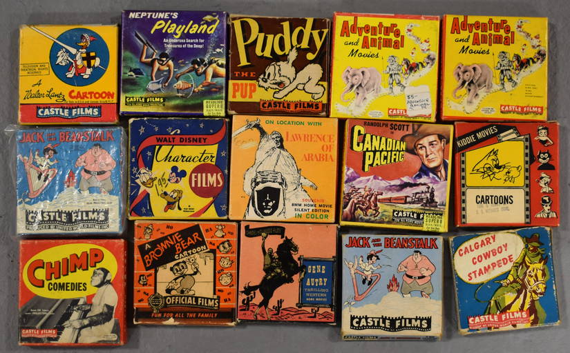 Lot (100) Vintage 8mm Films