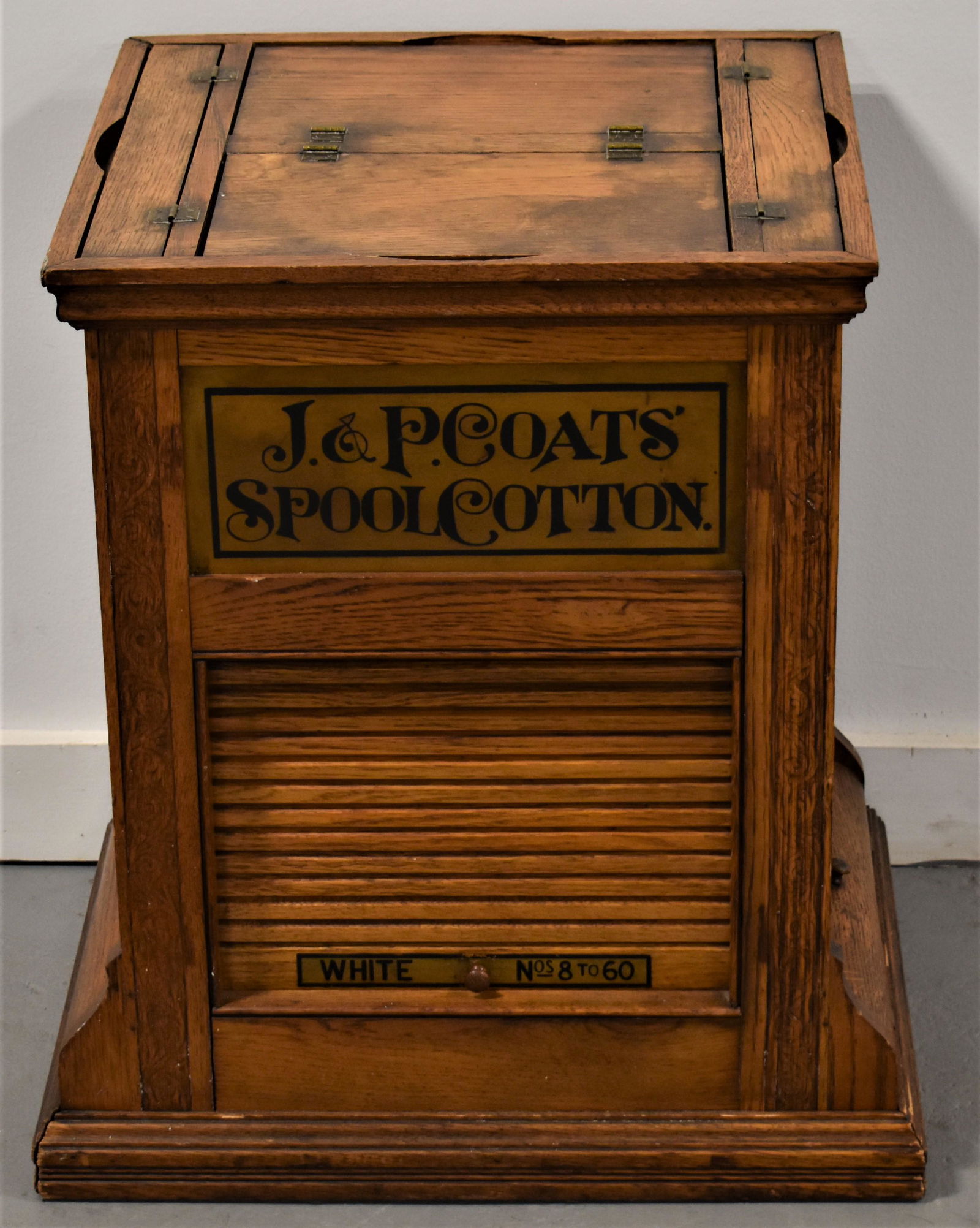 J and P Coats Cotton Thread Store Display Cabinet - Aug 16, 2020 ...