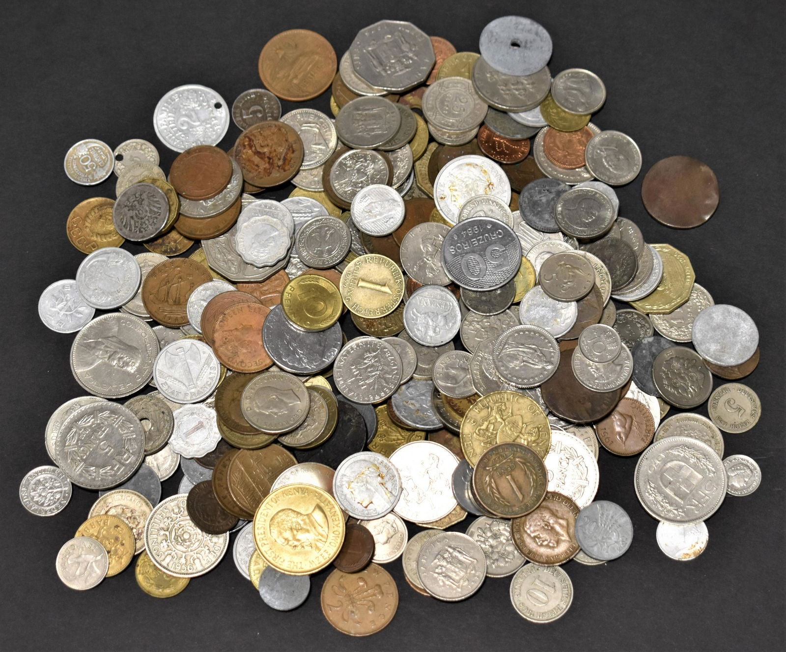 200 Plus Misc Foreign Coins