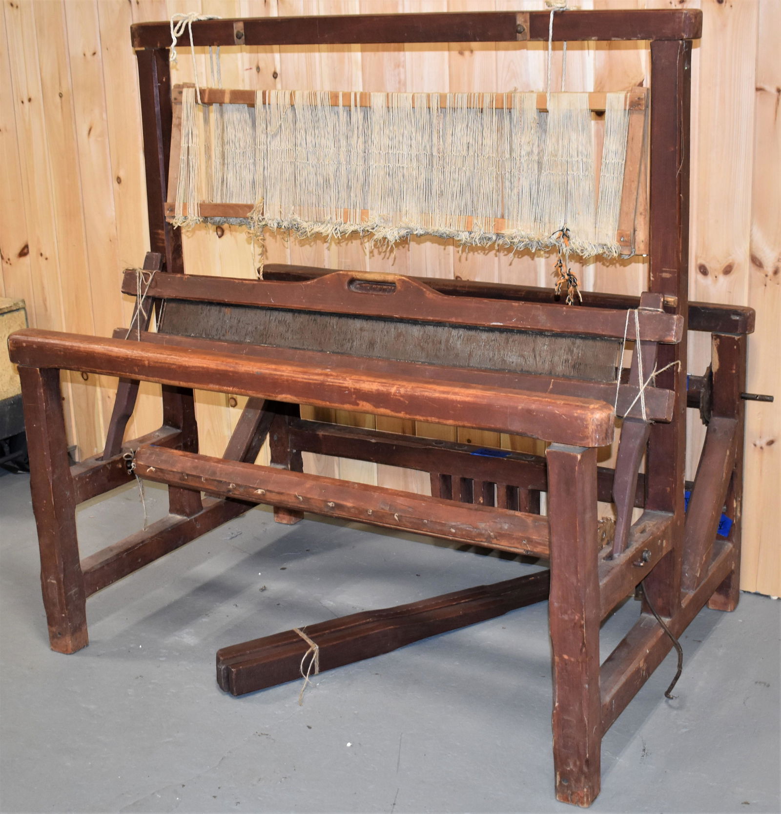 18th Century Painted Barn Loom