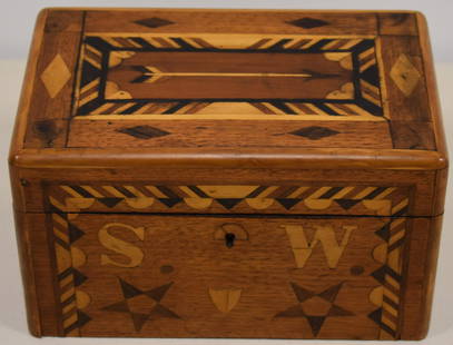 Sailor Made Whalebone Ditty Box