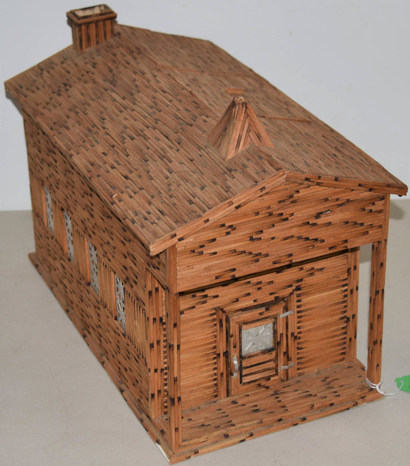 FOLK ART MATCHSTICK MODEL CHURCH (#0301) on Apr 29, 2023 | Keene ...