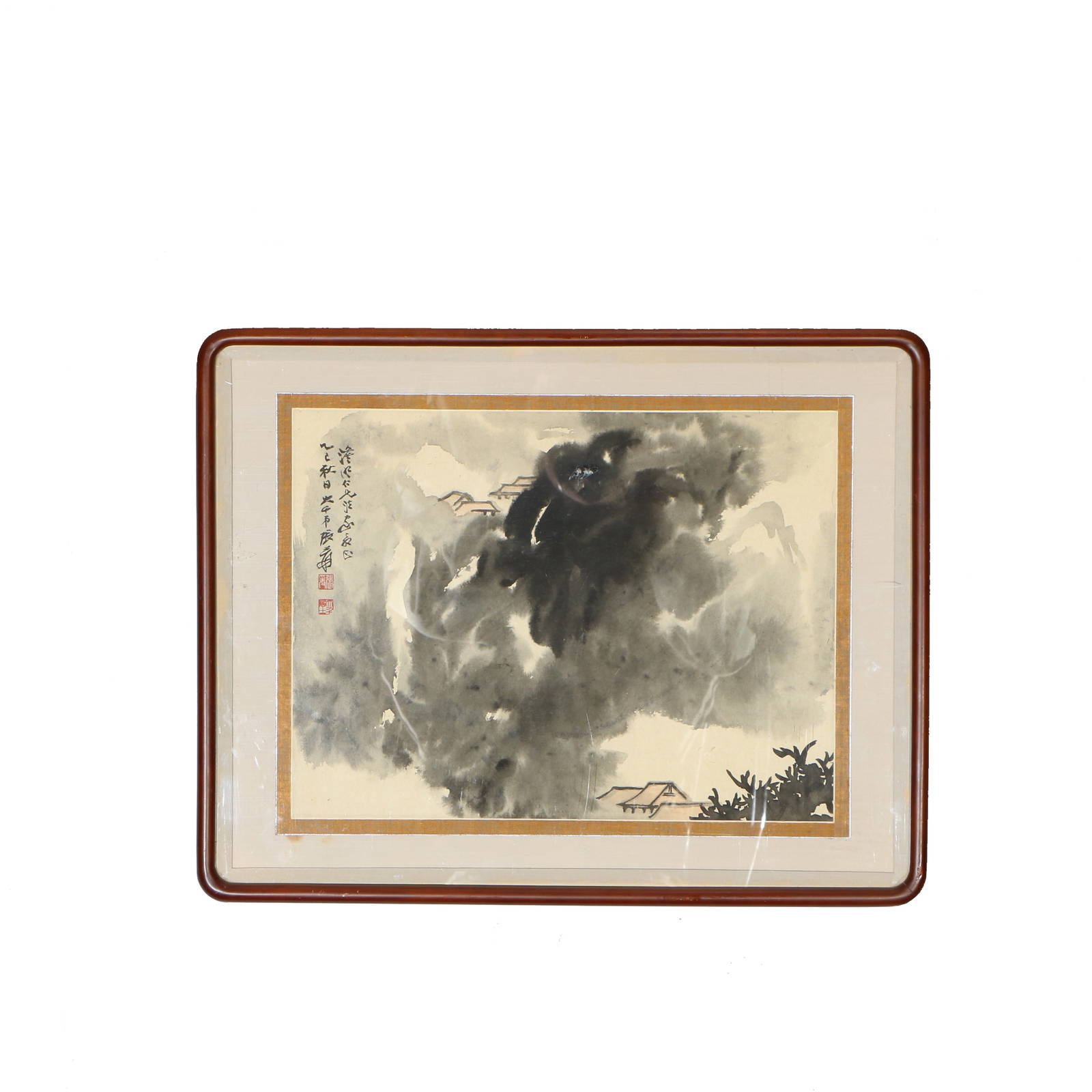 A Splash-ink Landscape Painting, Signed By Zhang Daqian Auction