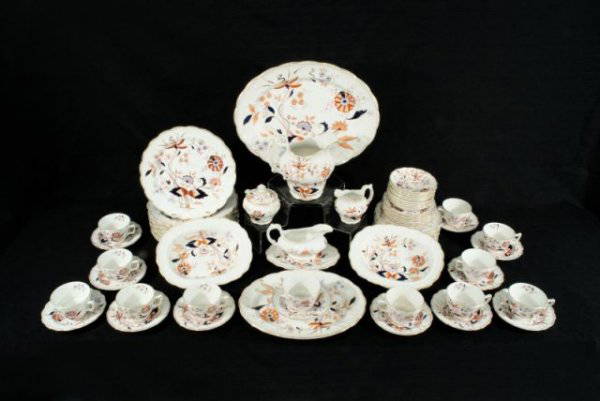 Sixty Eight Piece "fresian" Booths China, England