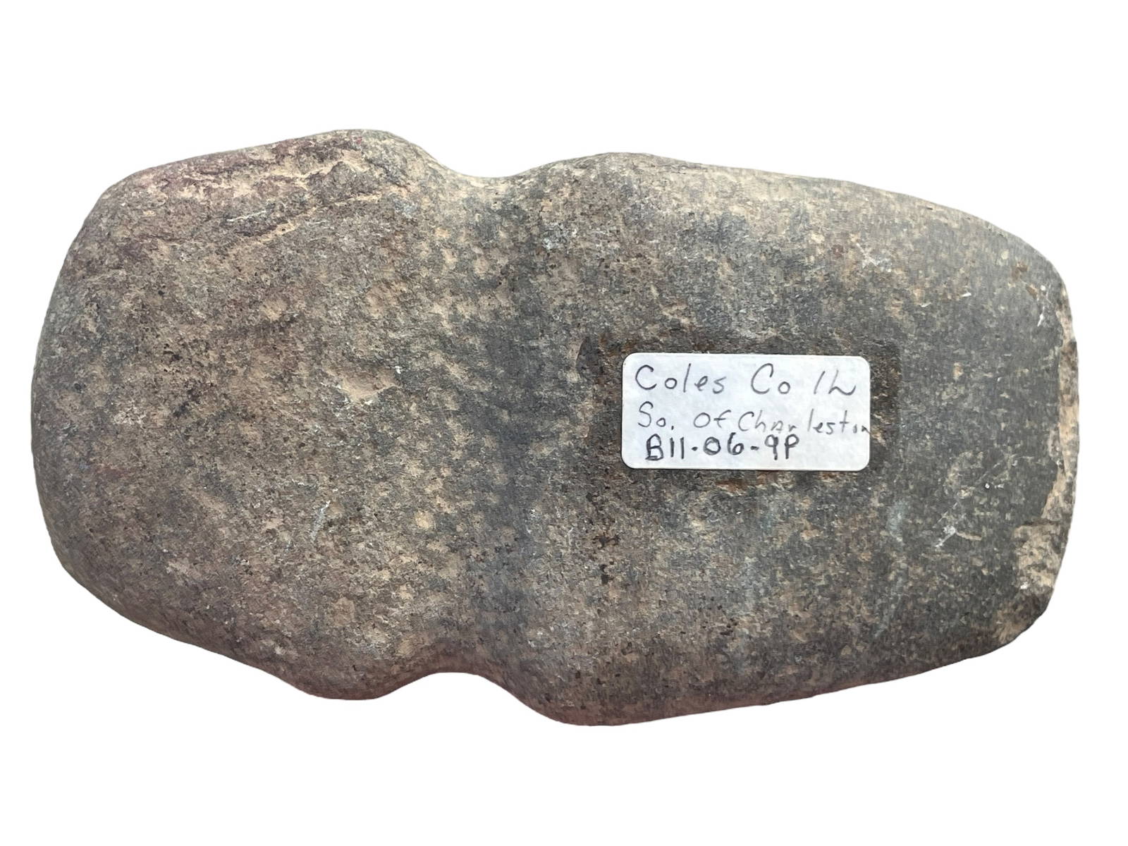 Full Groove Axe Head. Coles County, Illinois Auction