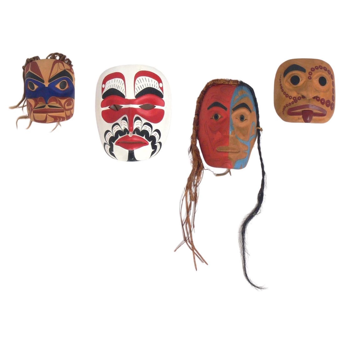 Native American Masks Pacific Northwest Estate Of Fritz Scholder And ...