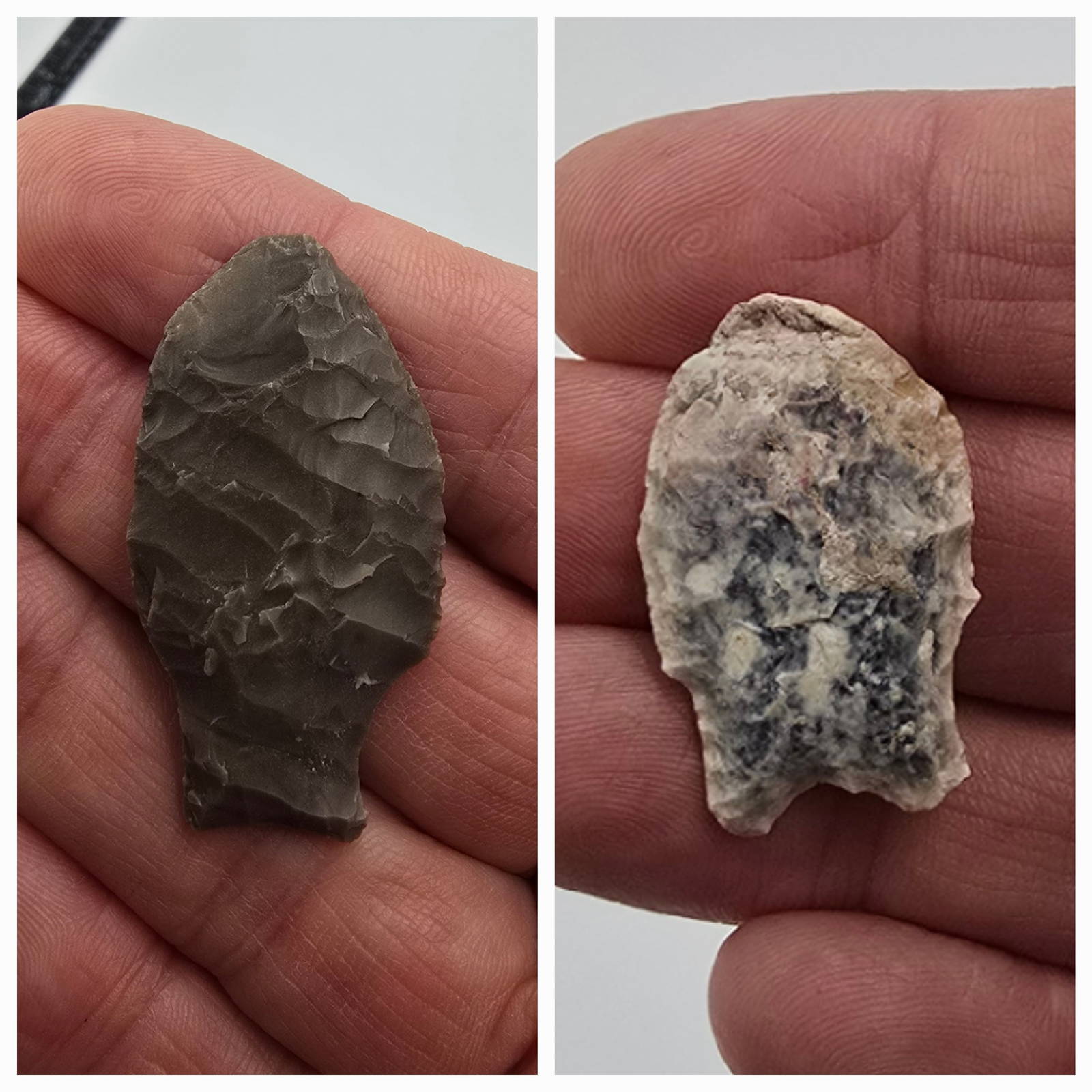 Two Western Points - Oblique Flaking Auction