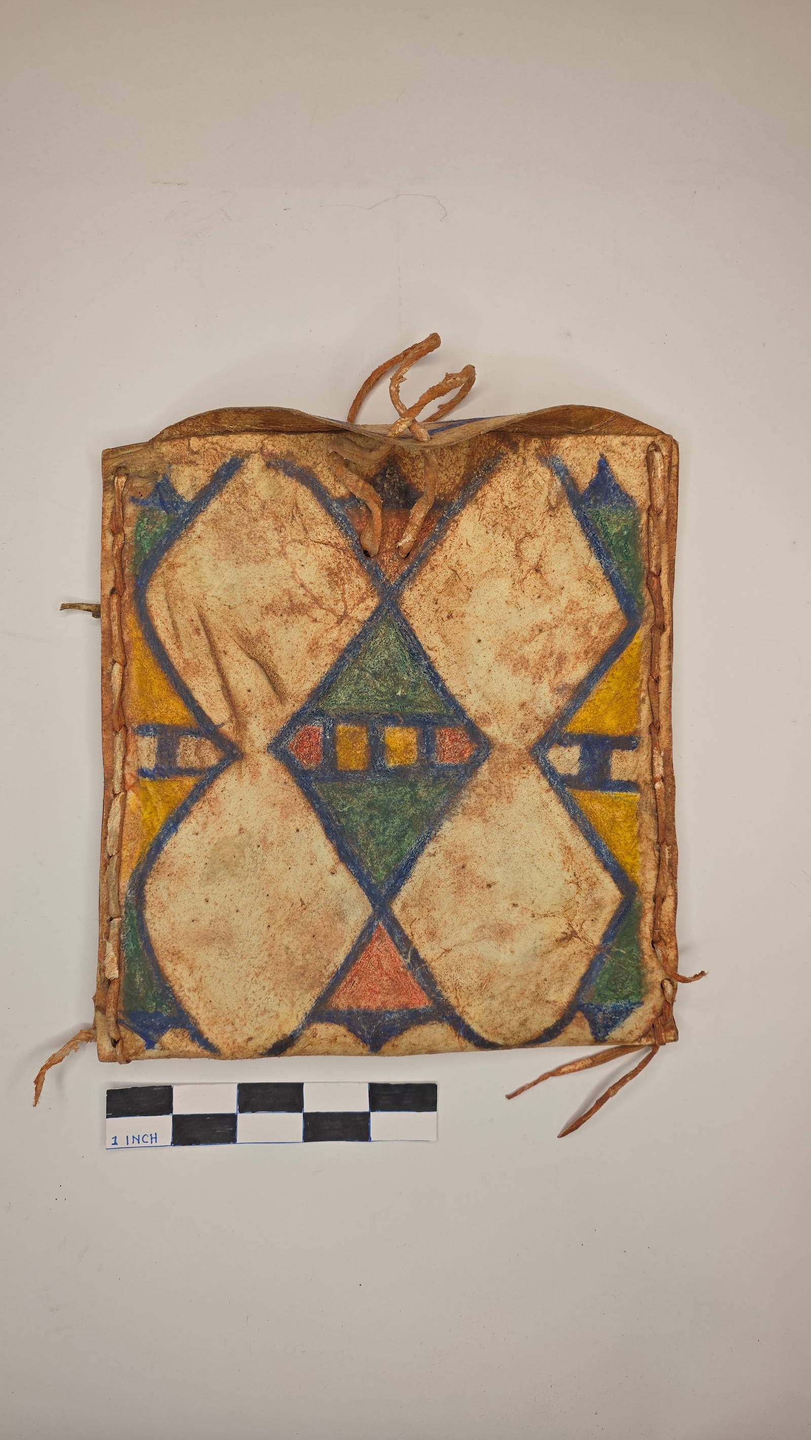 Blackfoot Parfleche Case, Pre-1900 - Coa Included Auction