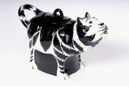 Ceramic Cat Form Tea Pot, Hatton