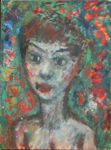 Goerg Edouard Goerg Signed Painting French