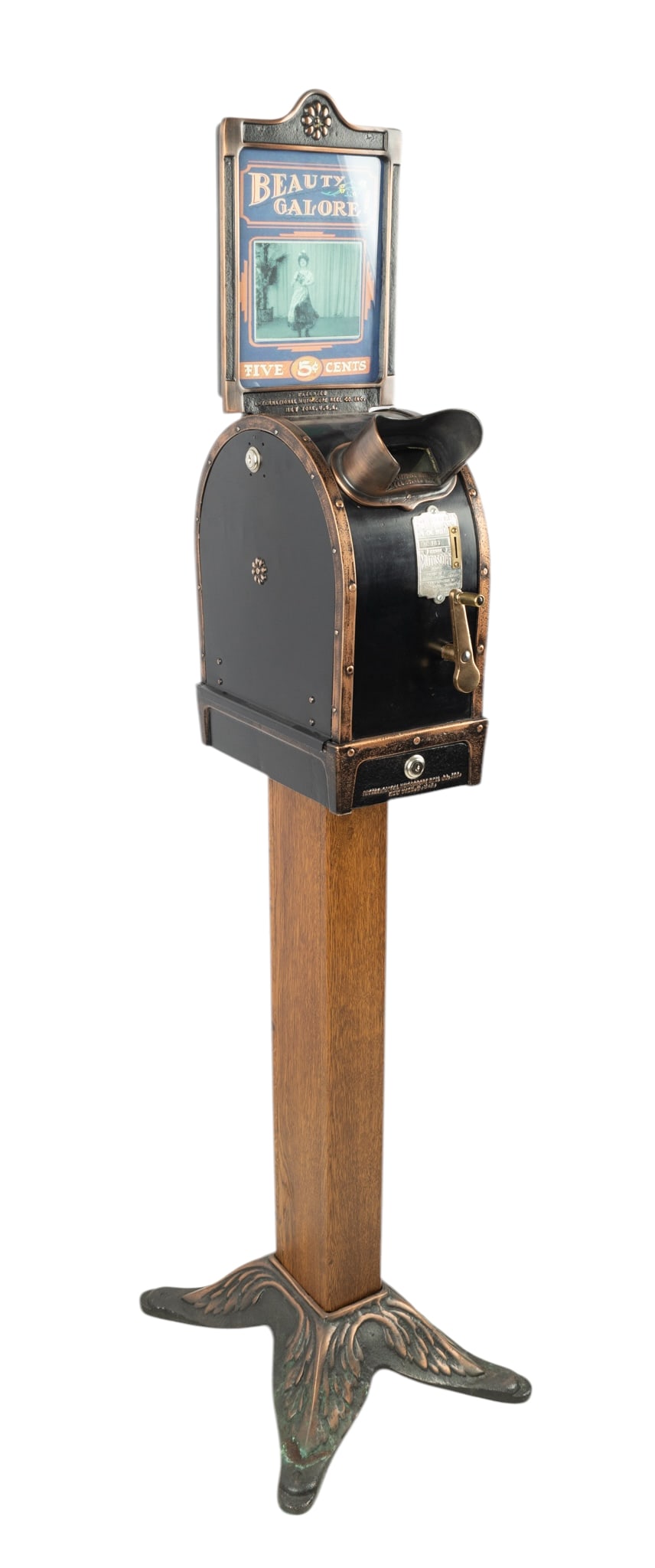 Antique International Mutoscope Reel Co. Viewer Auction