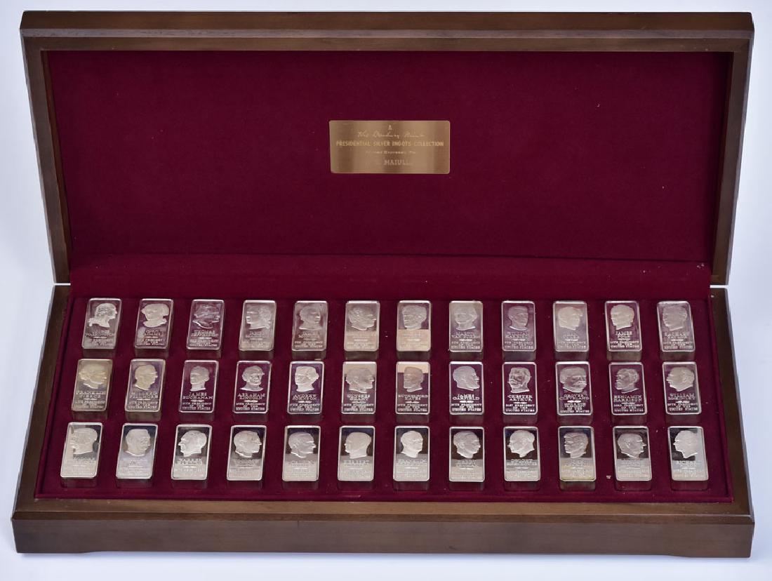 Presidential Silver Ingots Collection