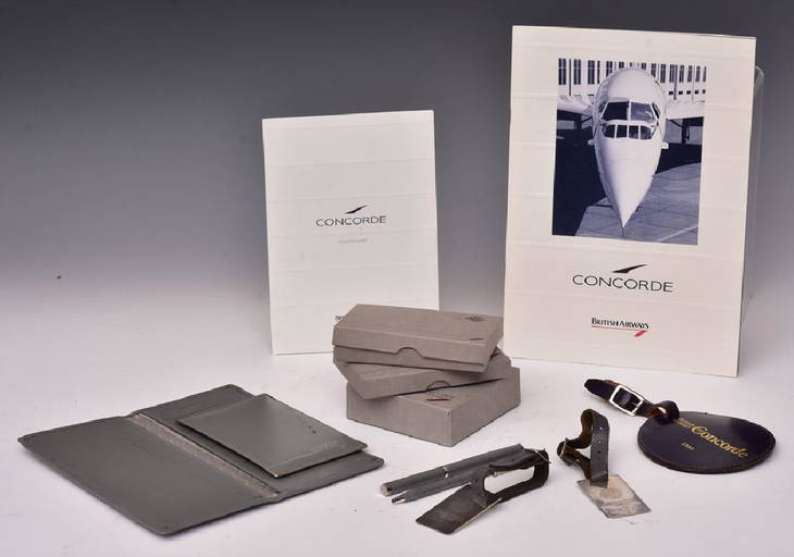 Concorde Supersonic Jet Memorabilia