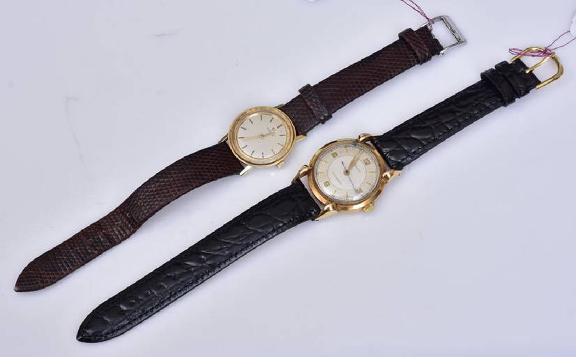 Milos 18k Gold Gent's Wrist Watch