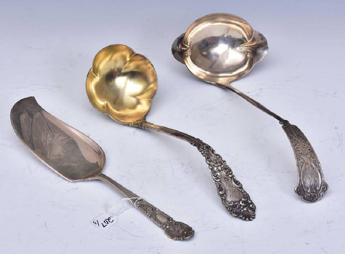 Three Sterling Silver Serving Pieces - Jan 23, 2019 | Fairfield Auction ...