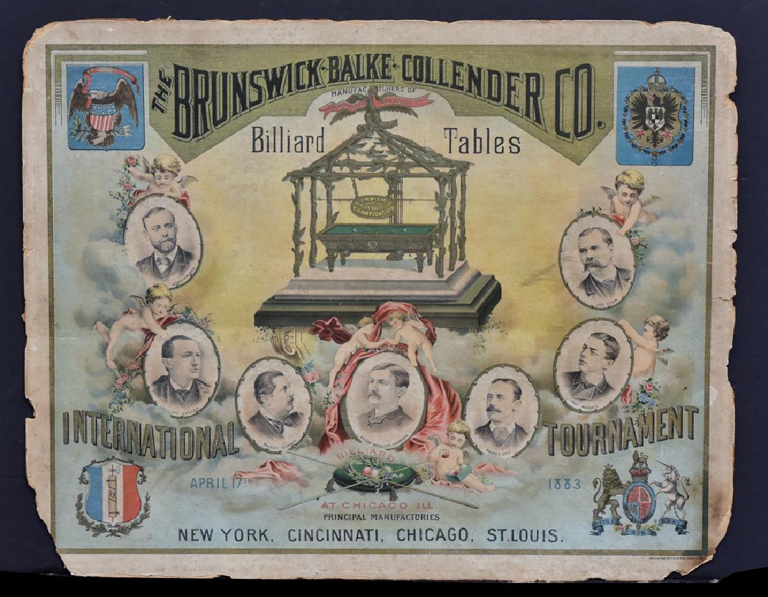 Brunswick Balke Collender Poster
