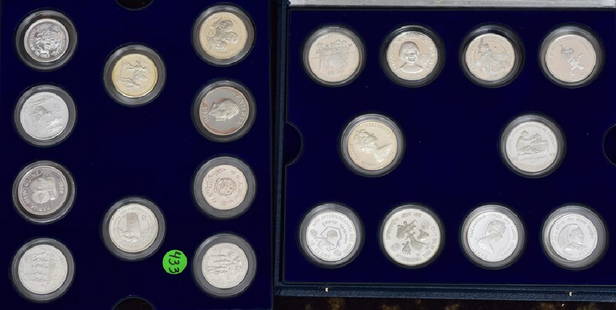 Unicef International Year Of Child Silver Coin Set