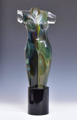 Italian Art Glass Torso