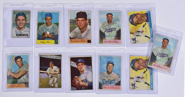 Group Of Signed Baseball Cards