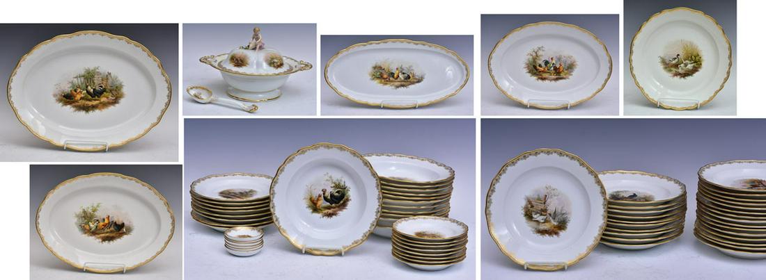 Set Of Meissen Porcelain China