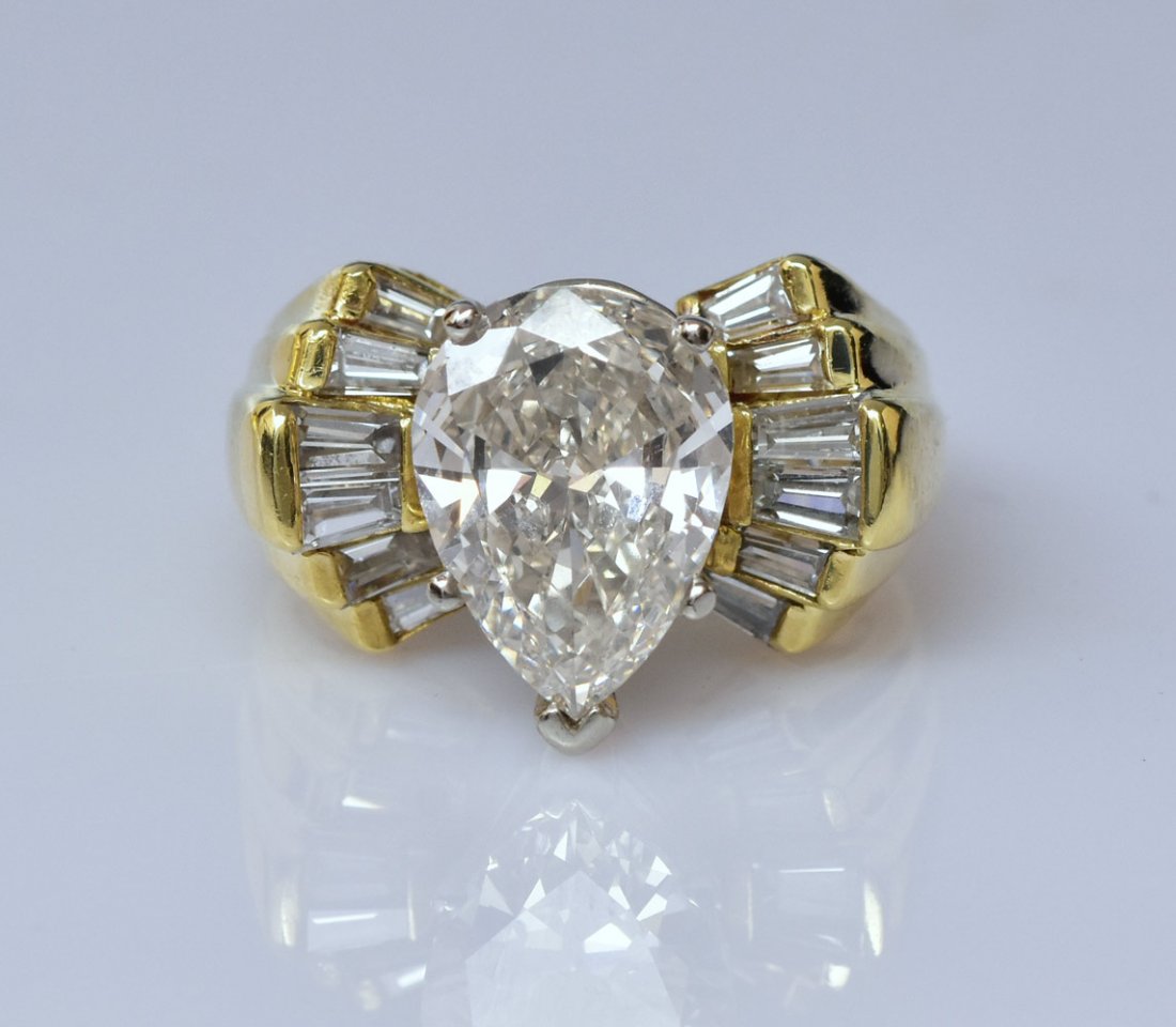 14k Gold Diamond Ring