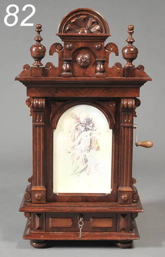 Symphonian "musik Automat" Upright Music Box Coin O