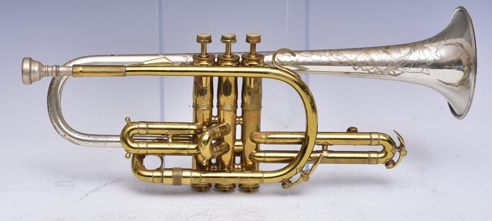 King Silvertone Trumpet