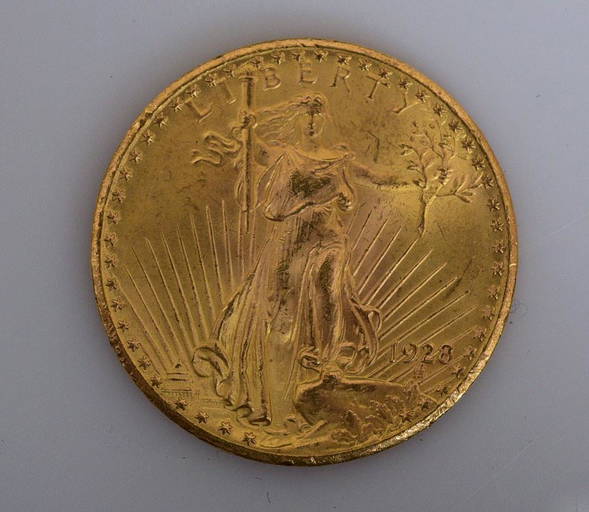 American 20 Dollar Gold Coin - Mar 30, 2022 | Fairfield Auction, LLC in CT