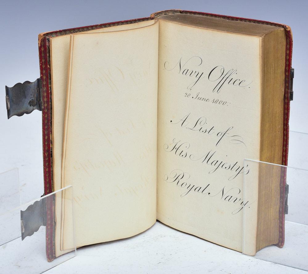 A List Of "his Majesty's Royal Navy", 1800
