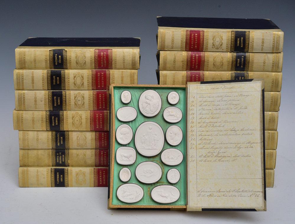 Pietro Paoletti, Grand Tour Plaster Intaglios