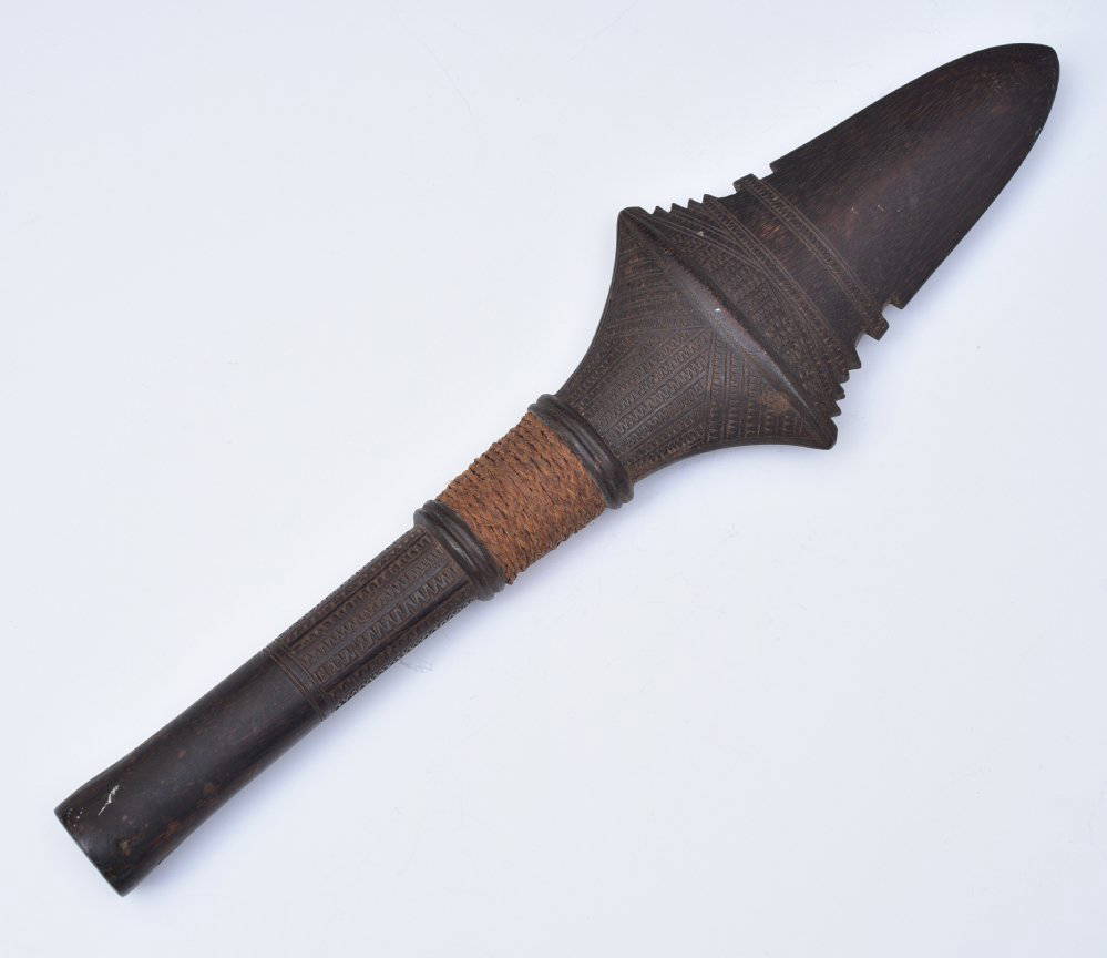 Oceanic War Club Auction