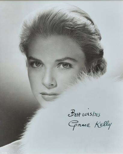 Grace Kelly Signed Photograph