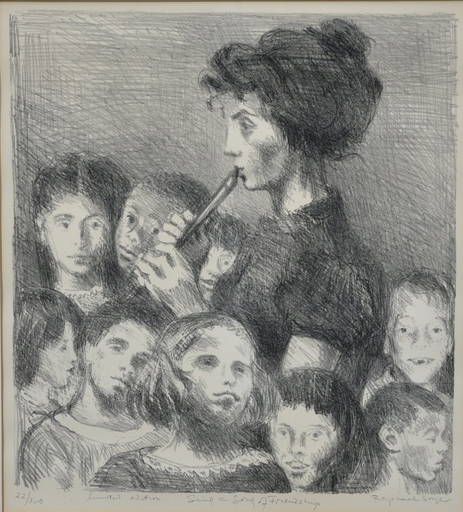 Raphael Soyer (1899 1987), Sing A Song Of Friendship