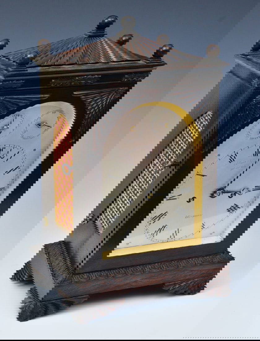 William Iv Rosewood Bracket Clock By Ellicott & Smith Auction