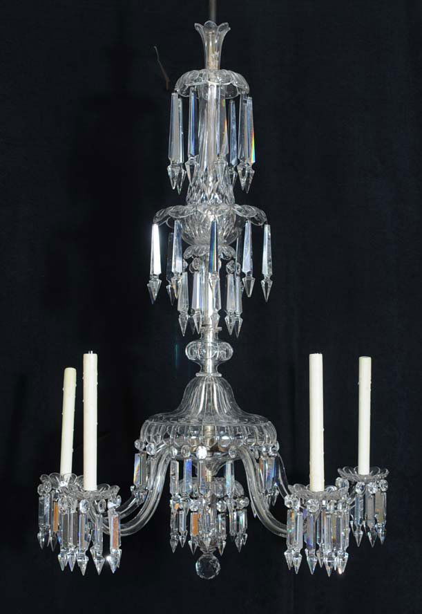 Victorian Crystal Chandelier