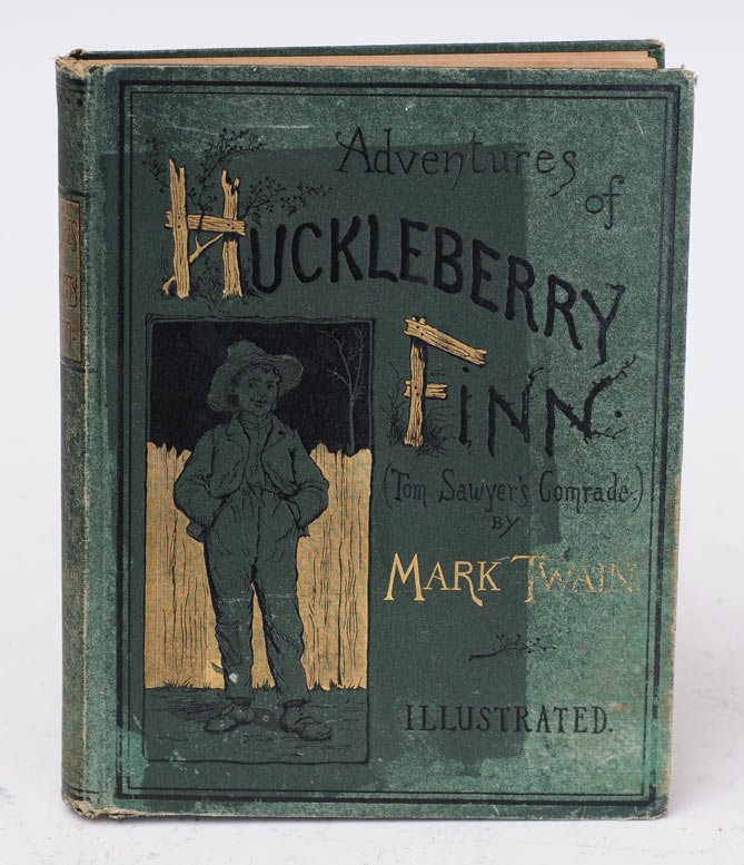 Huckleberry Finn First Edition - Jan 19, 2014 | Fairfield Auction, LLC ...