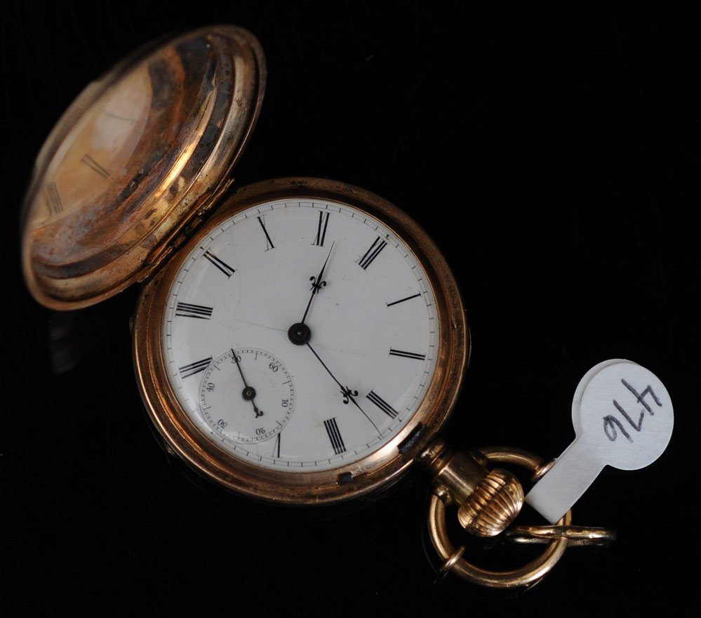 14k Gold AMI Richard Pocket Watch - Nov 16, 2014 | Fairfield Auction ...