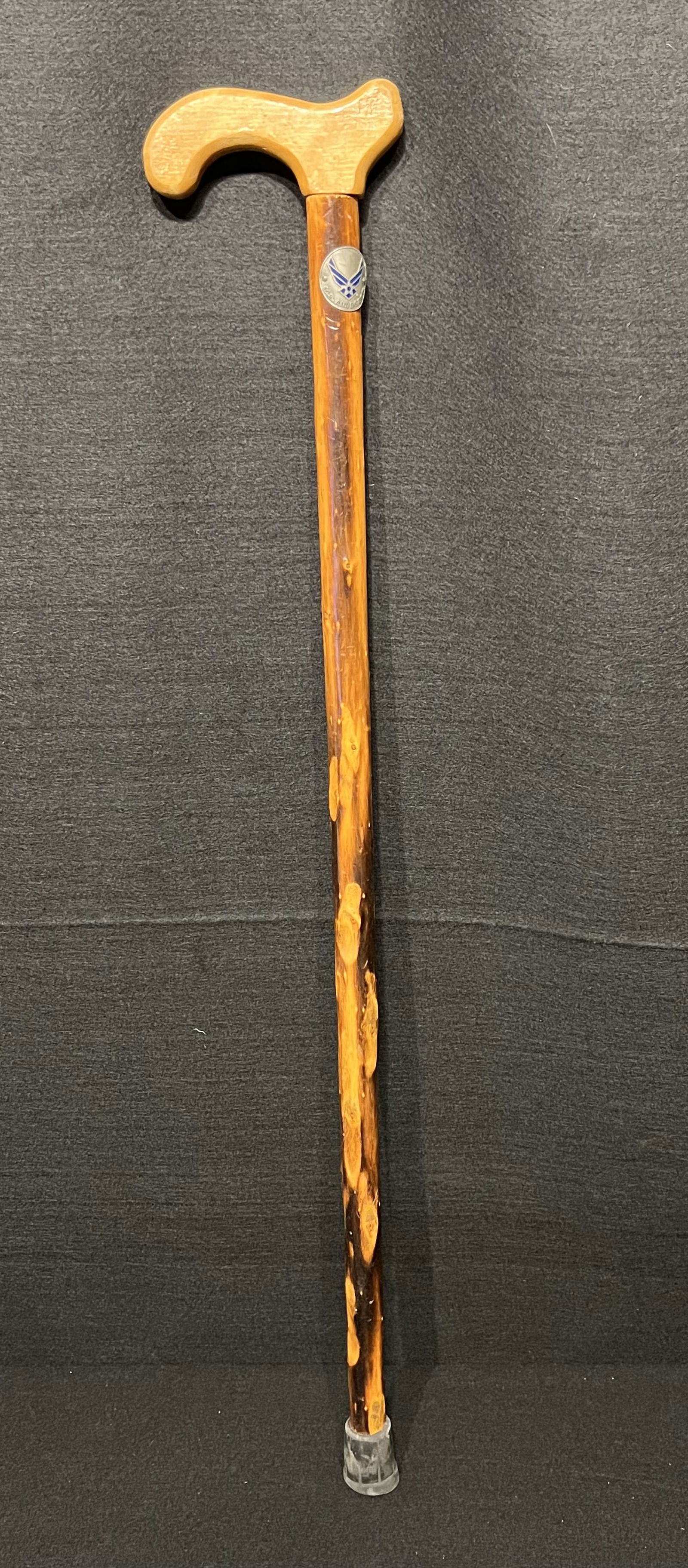 Us Airforce Handcrafted Walking Stick - Jul 13, 2025 | Cameo In Wi