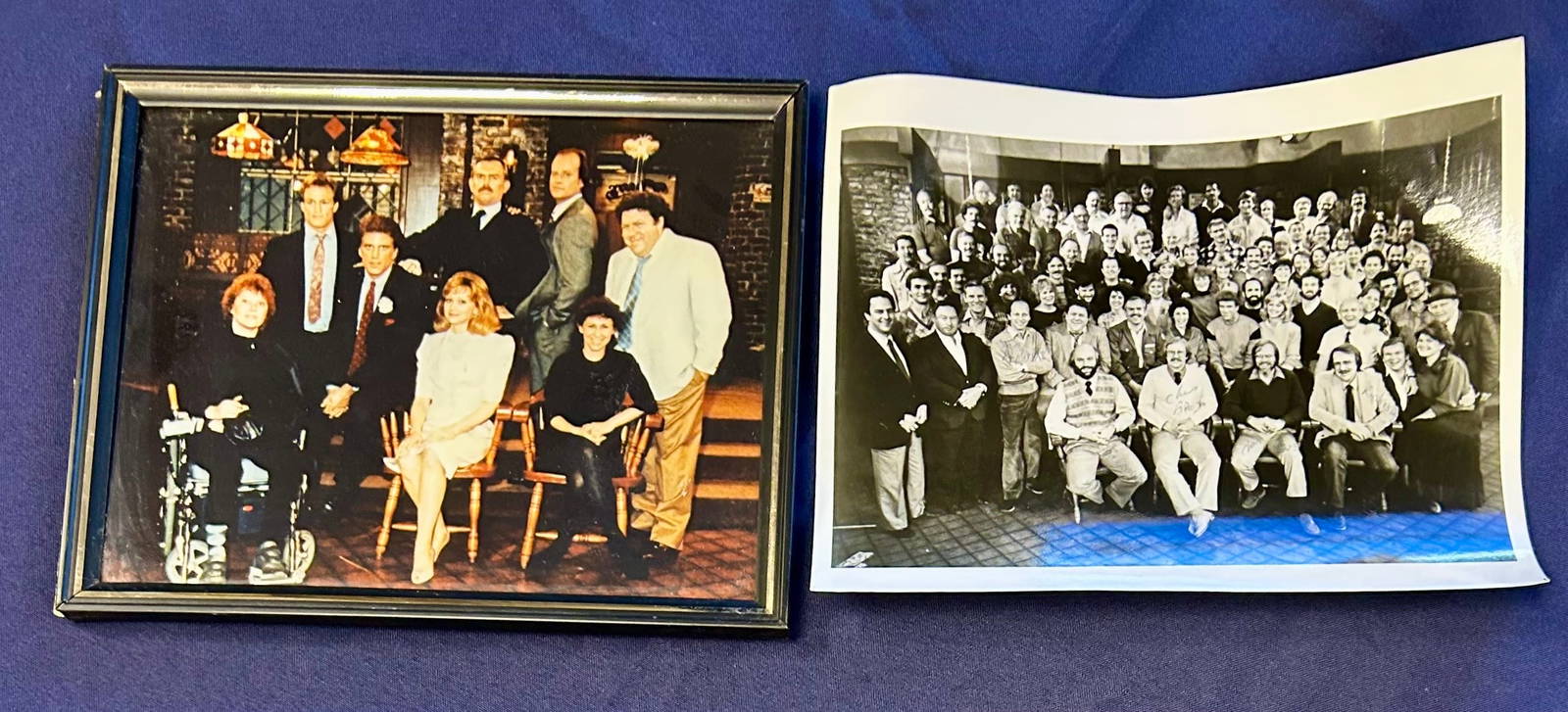 Cheers Framed Original Cast Photo And Cheers Original Cast And Crew ...