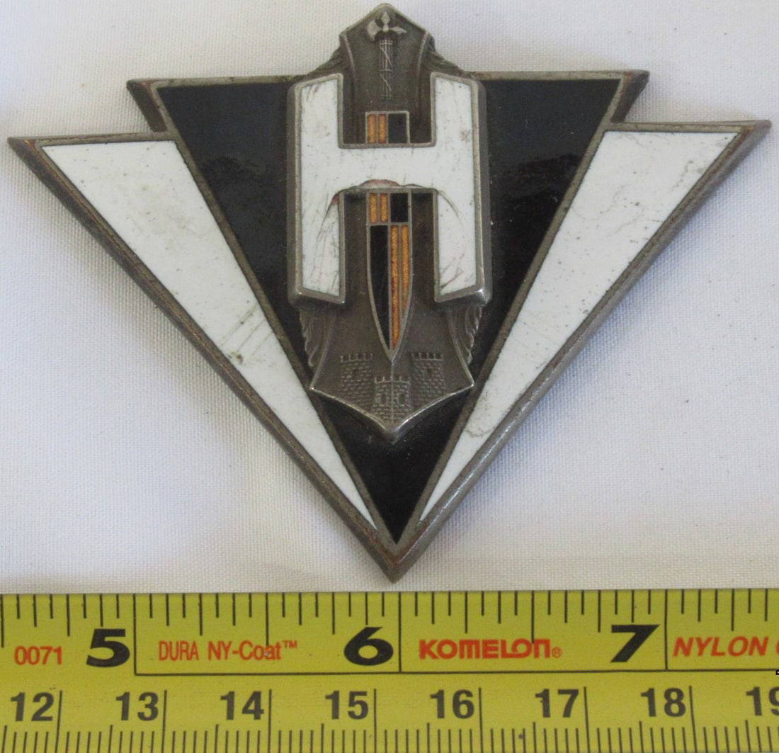 Hupmobile Radiator Emblem Original Auction
