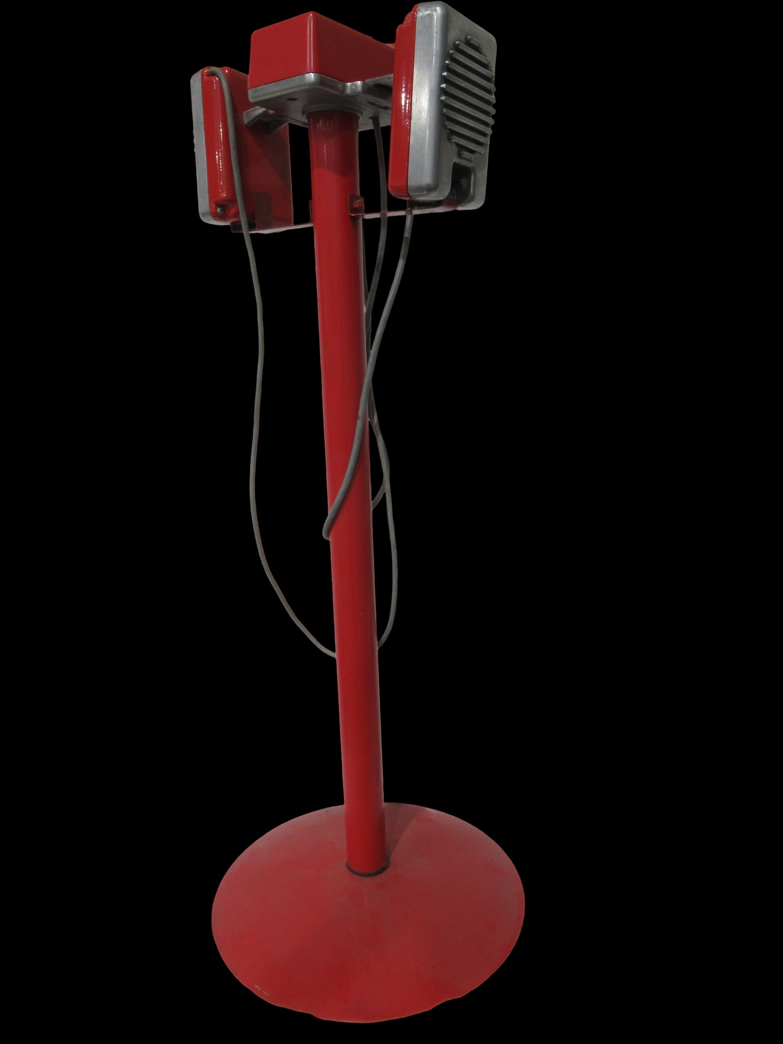 Pair Of Drive In Speakers From Circa 1960's. 18 Inch Diameter Base And ...