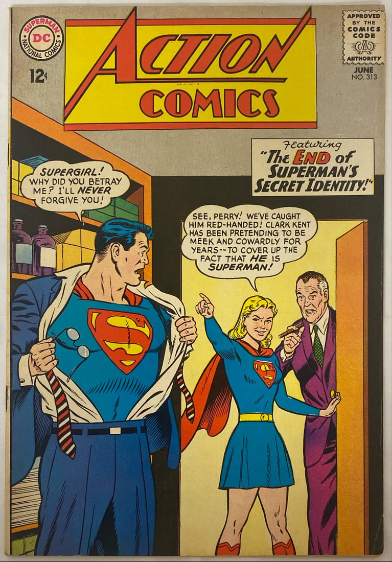Action Comics 313 Dc Superman Comic Book - Jul 03, 2025 | Ace Auctions ...