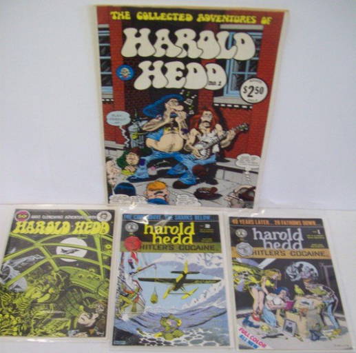 Harold Hedd Underground Comic Books