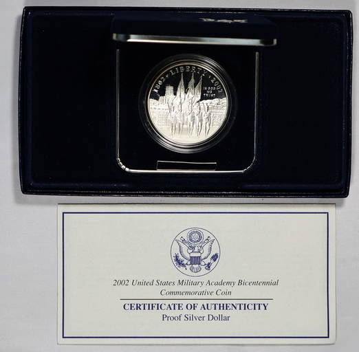 2002 W Bicentennial Us Military Academy Proof Ogp