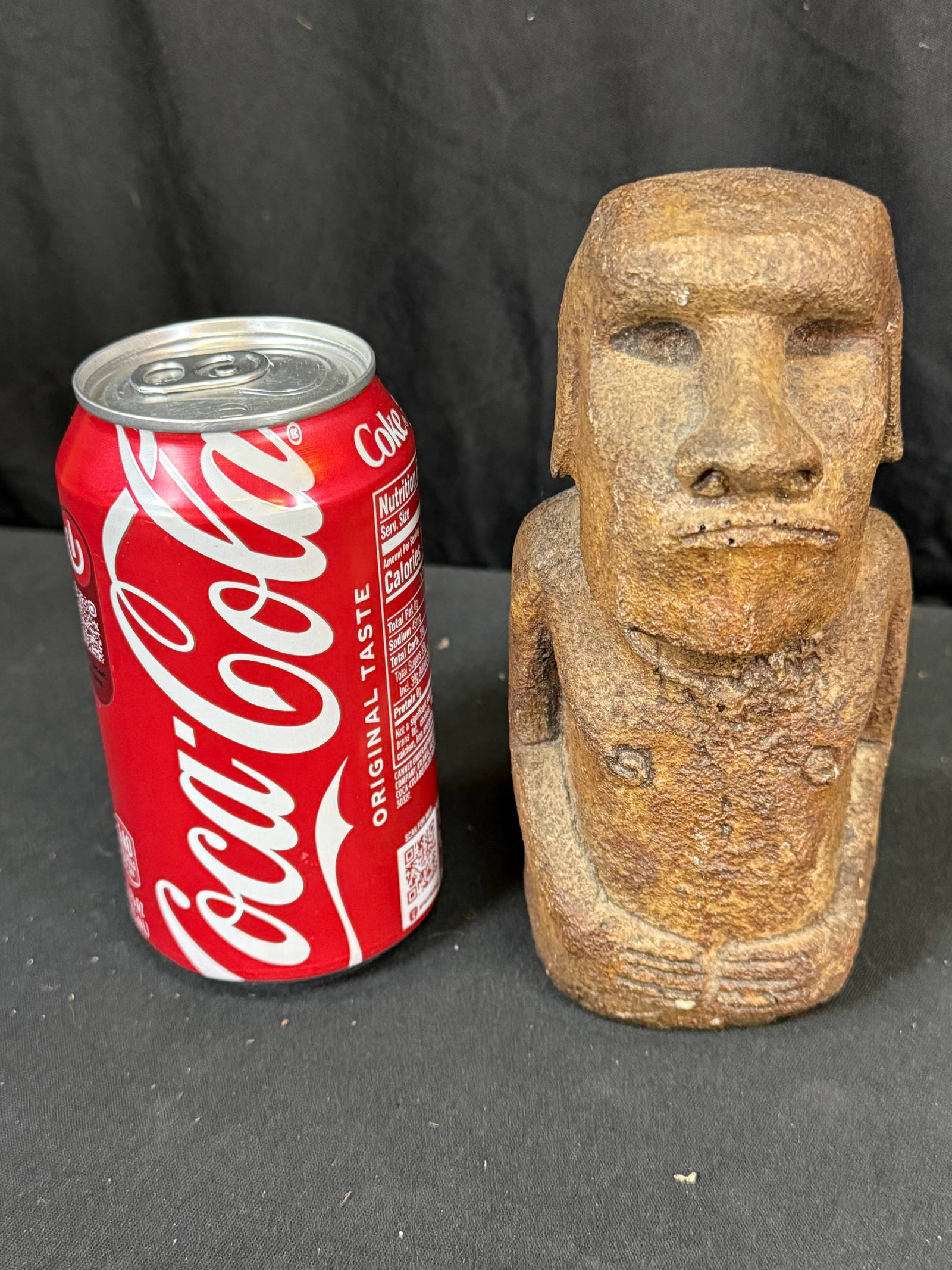 Pre-columbian-style Moai Statue Auction